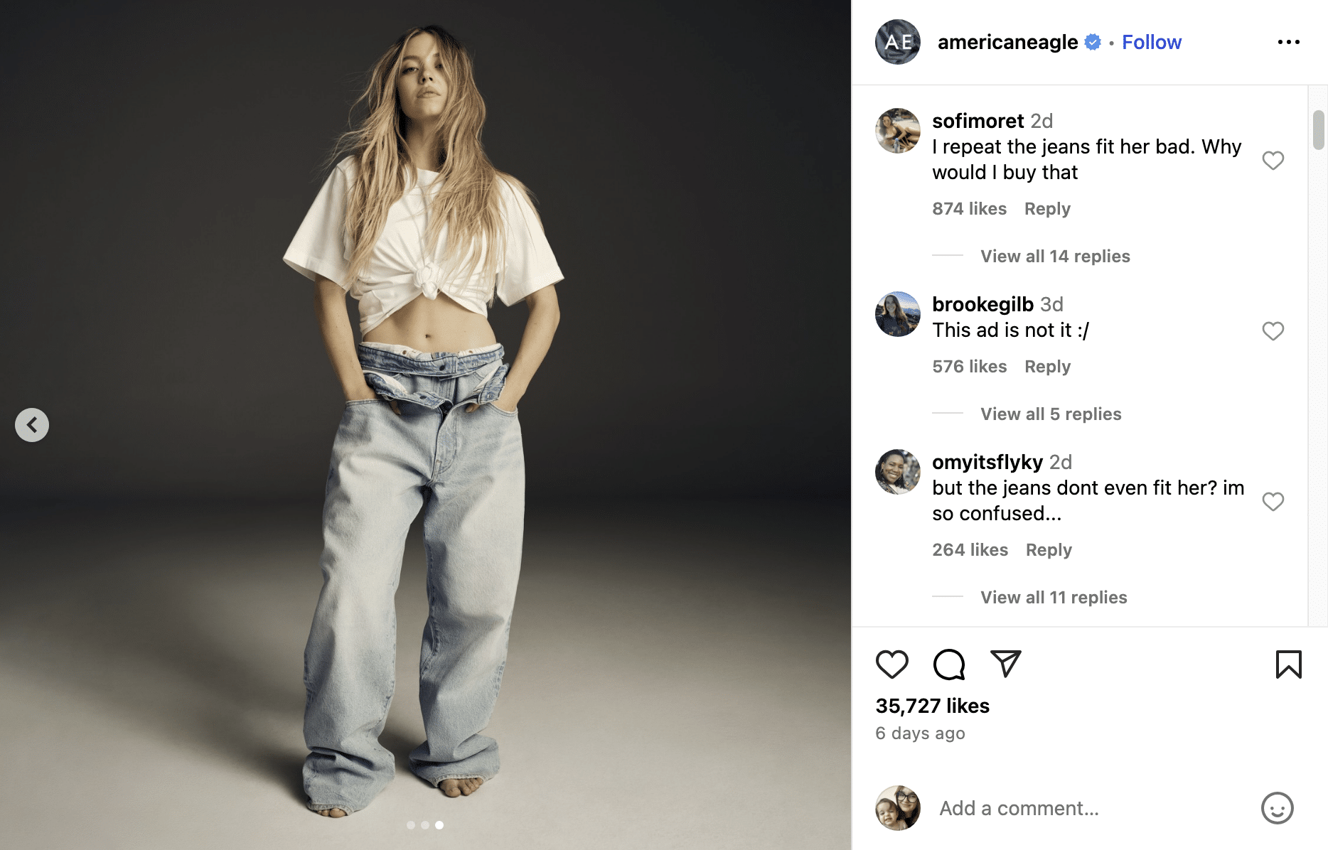 Sydney Sweeney's Good Jeans - ListenFirst